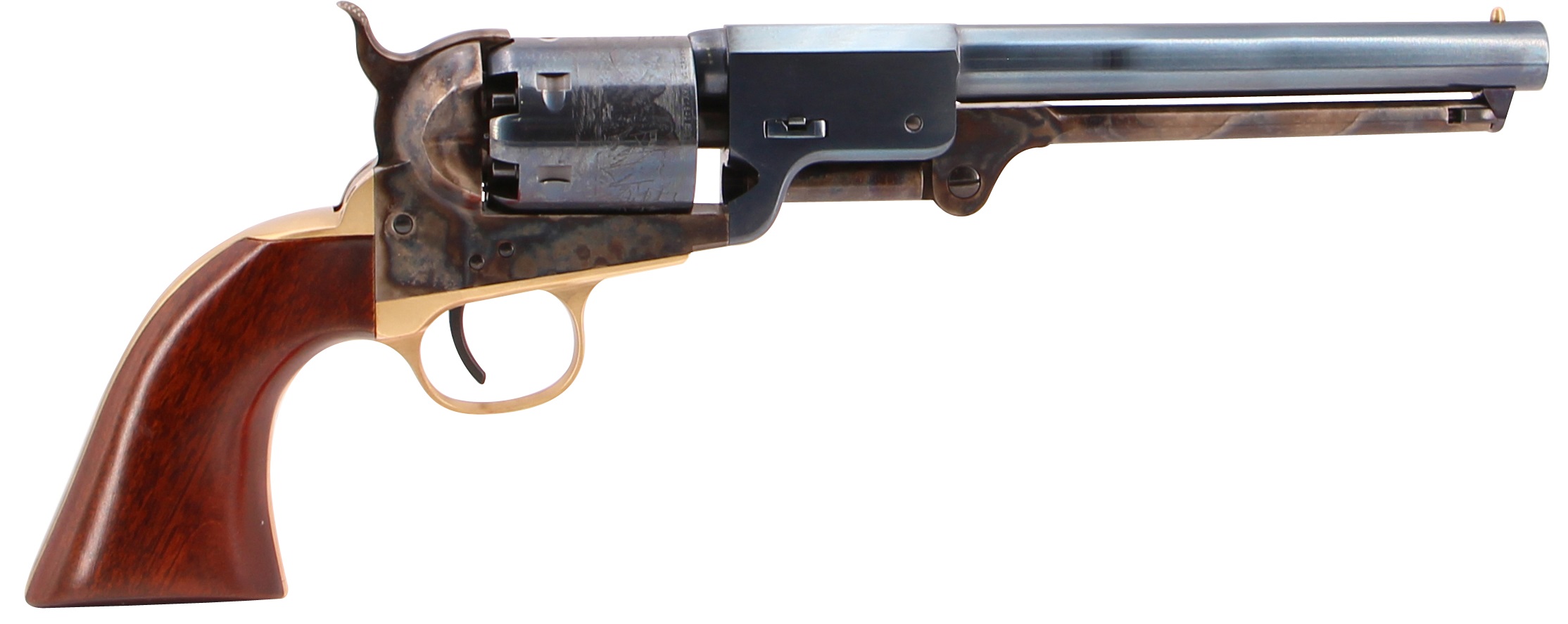 Revolver à Poudre Noire UBERTI 1851 Navy Leech Rigdon Bleui 7" 1/2 cal ...