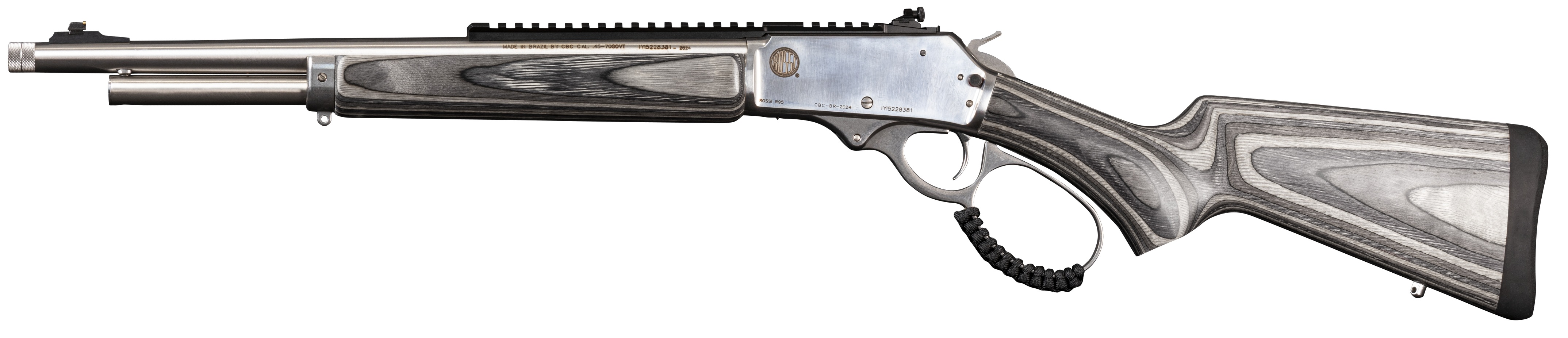 ROSSI PUMA R95 Short Rifle Inox Lamellé cal.44 Rem Magnum - Rayon ...