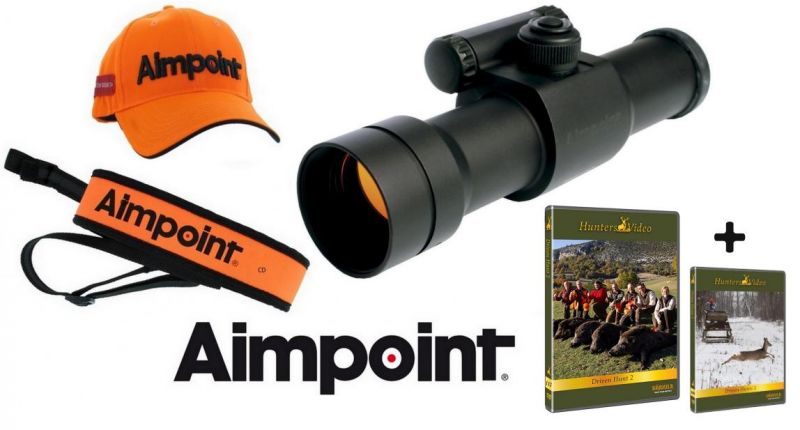 Viseur point Rouge AIMPOINT 9000SC 2MOA - Optiques sur armurerie-lavaux.com