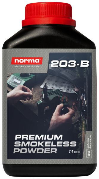 Poudre NORMA 203-B (bidon de 500 gr) - Rechargement sur armurerie ...