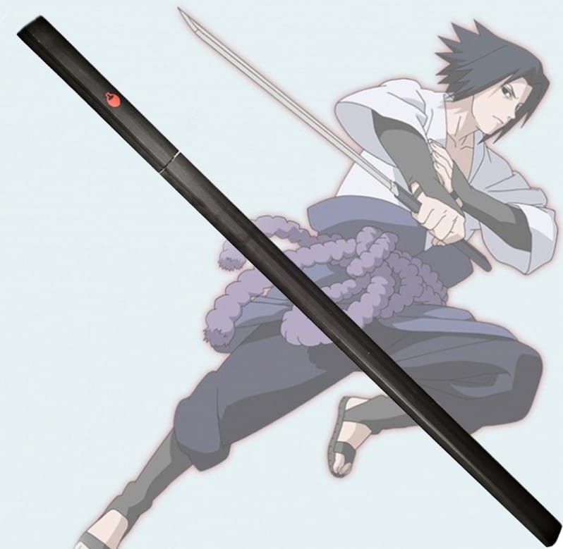 Katana Manga Shirasaya de Sasuké Naruto - Armes de loisirs sur ...