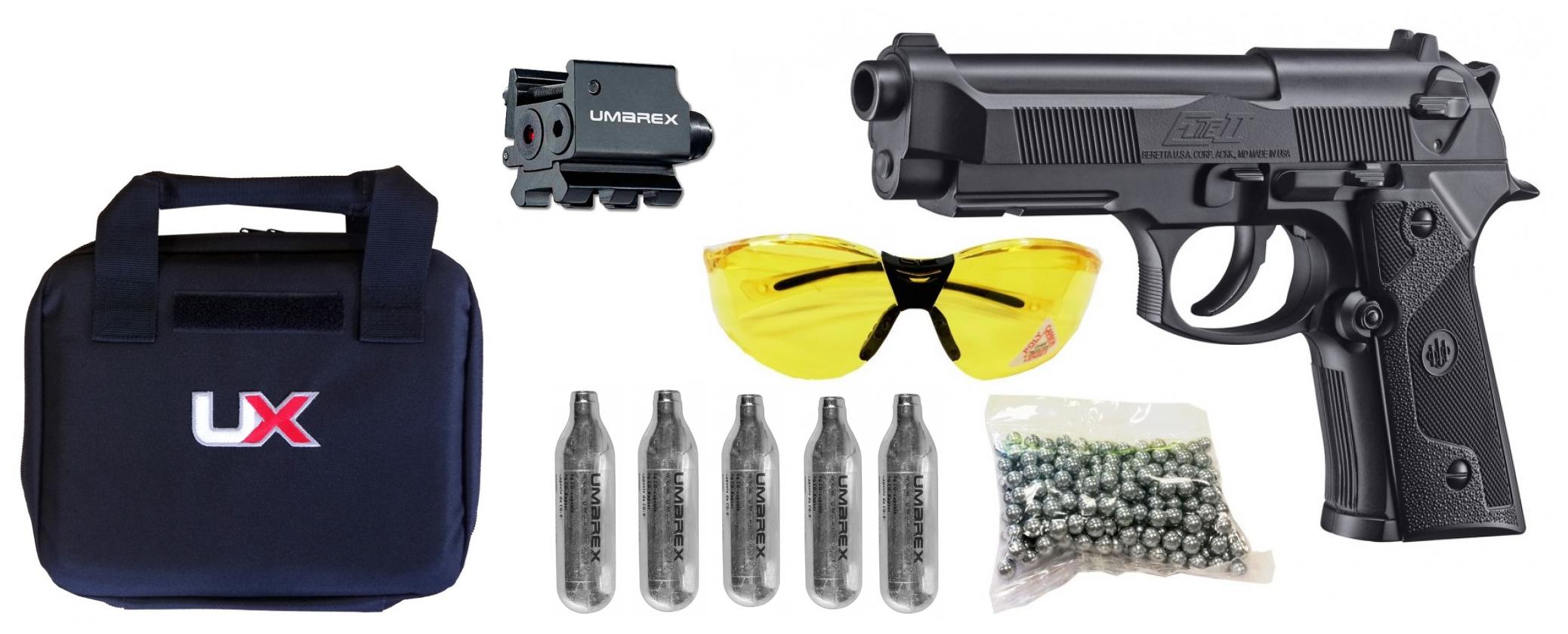 Pistolet BERETTA Elite II UMAREX cal.4,5mm BB'S "Pack" - Armes de ...