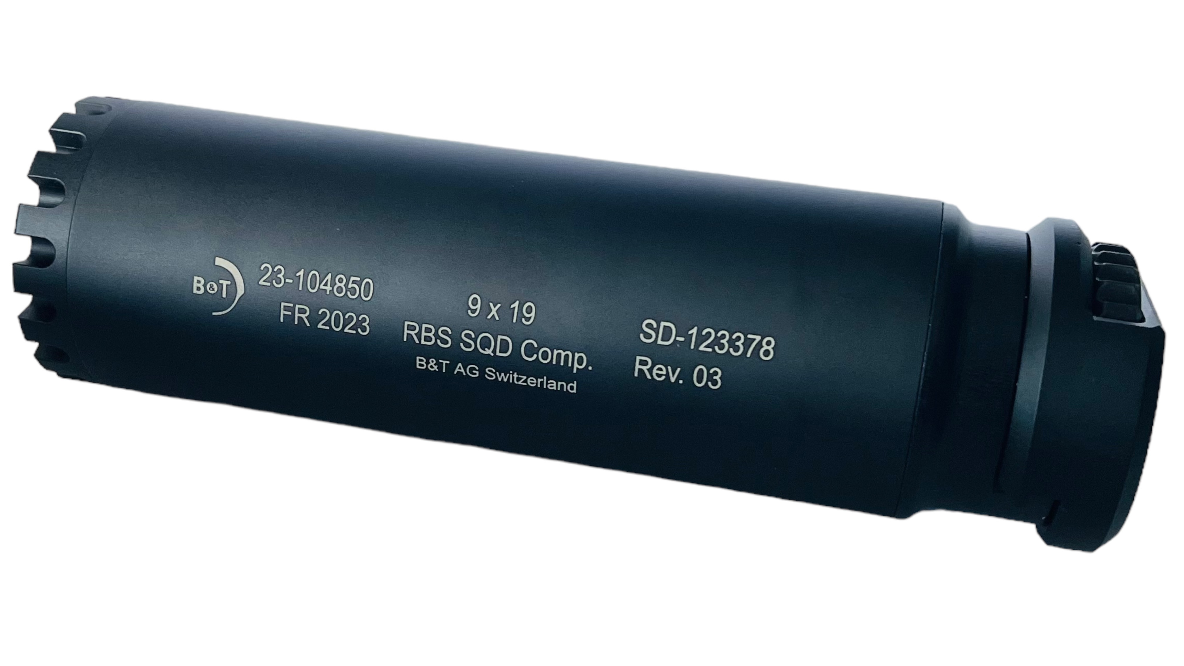 Silencieux BRUGGER & THOMET RBS SQD Compact Tri-Lug pour APC9 - SPC9 ...