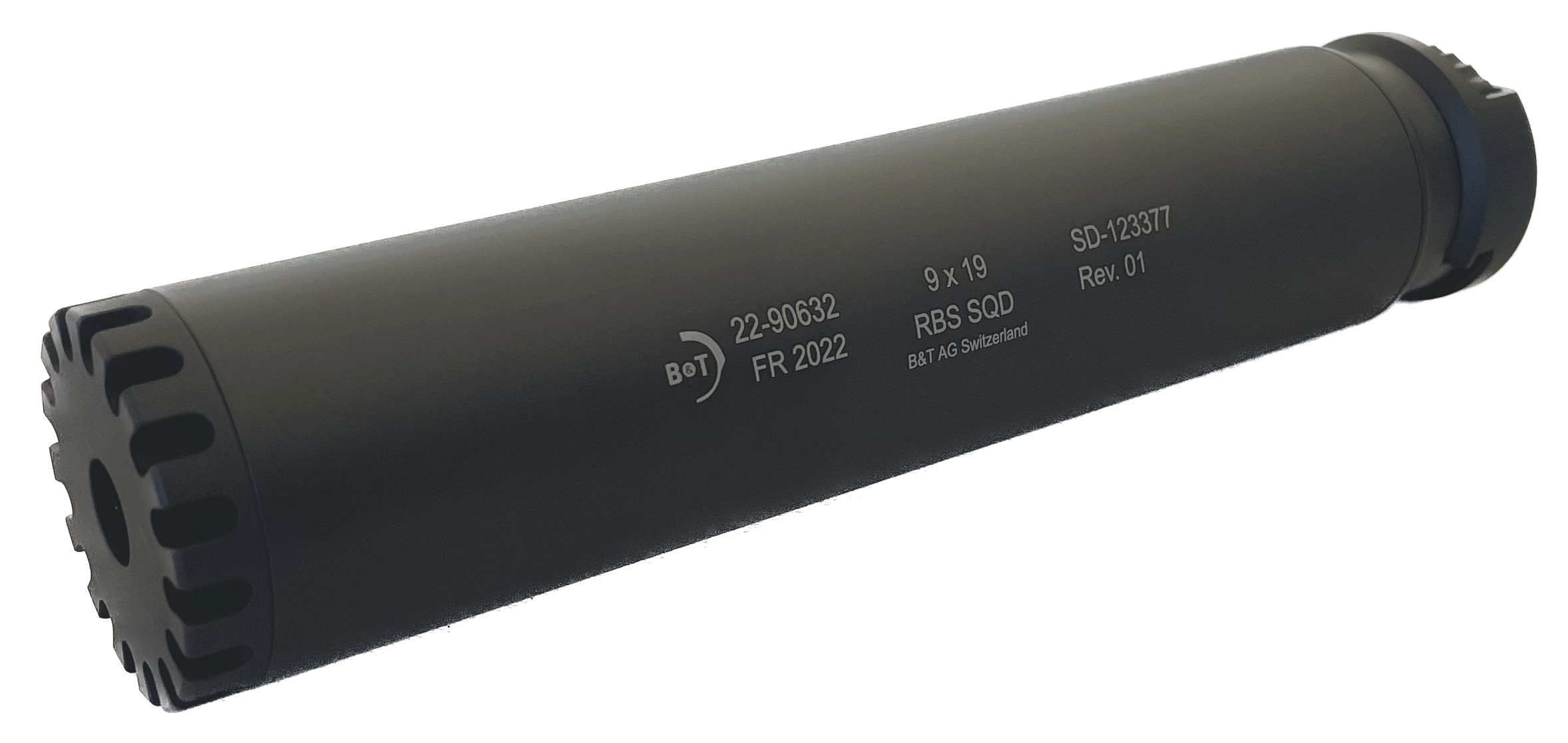 Silencieux BRUGGER & THOMET RBS SQD Tri-Lug pour APC9 - SPC9 - GHM9 ...