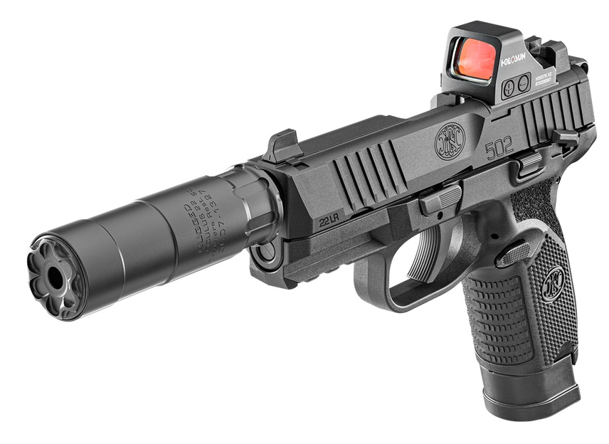 Pistolet FN HERSTAL 502 Tactical BLACK cal.22Lr - Armes catégorie B sur ...