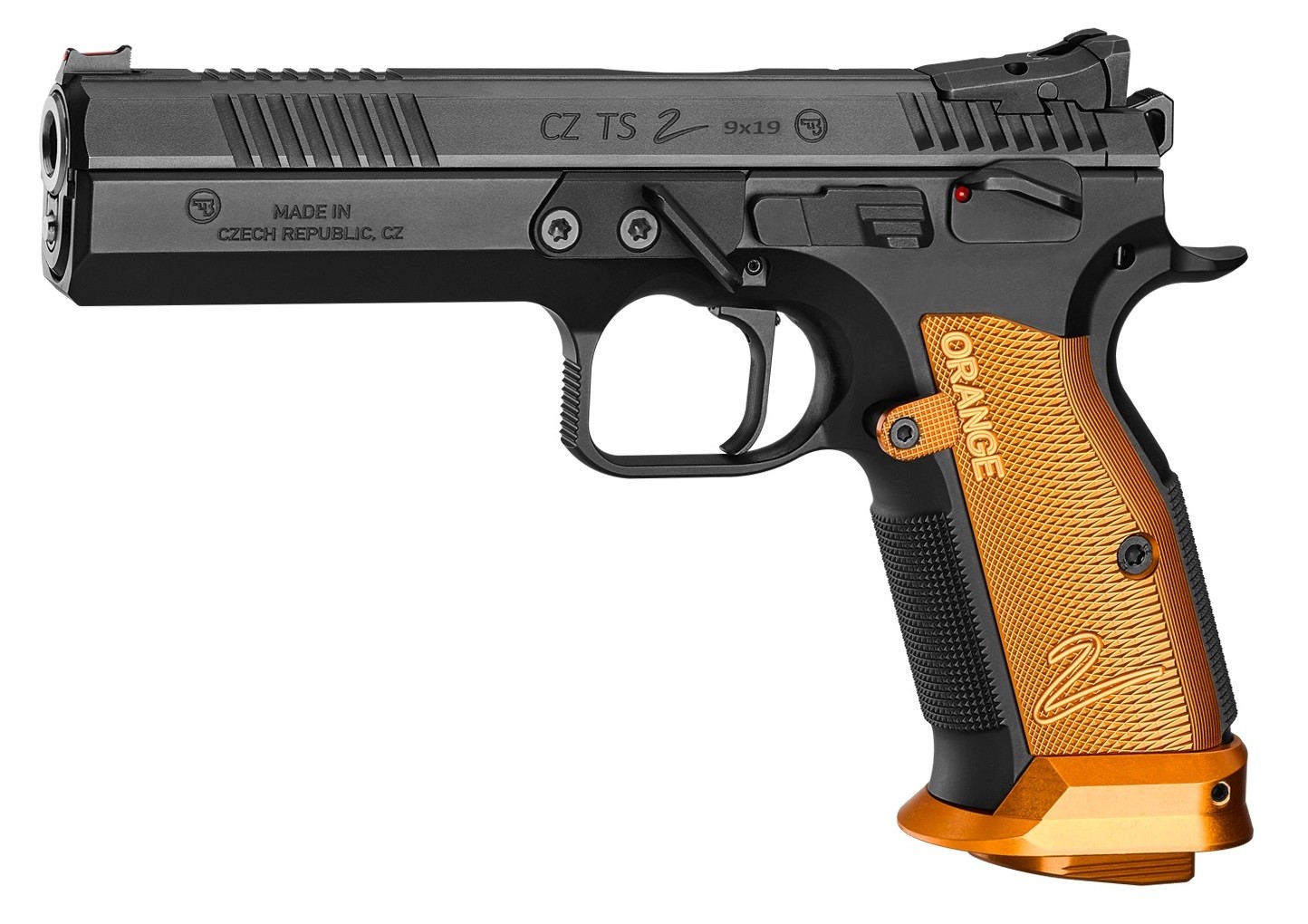 Pistolet CZ TS 2 Orange calibre 9x19 - Armes catégorie B sur armurerie ...