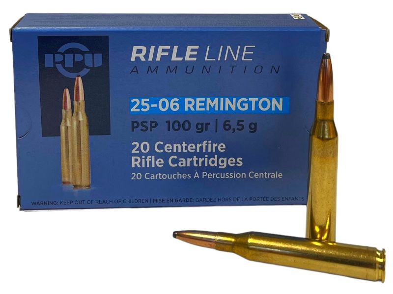 Découvrez la gamme des munitions cal.25-06 Rem chez Armurerie-lavaux.com