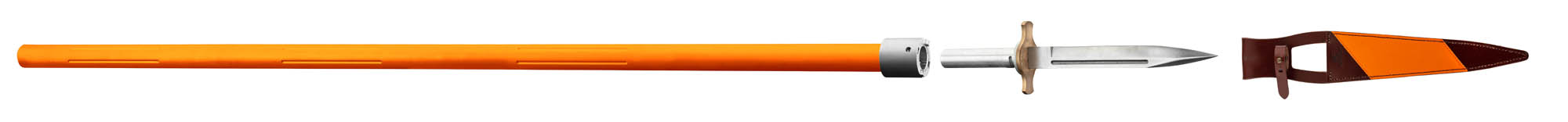 Epieu de chasse HOURVARI Le Traqueur Manche Orange - Rayon Chasse sur ...