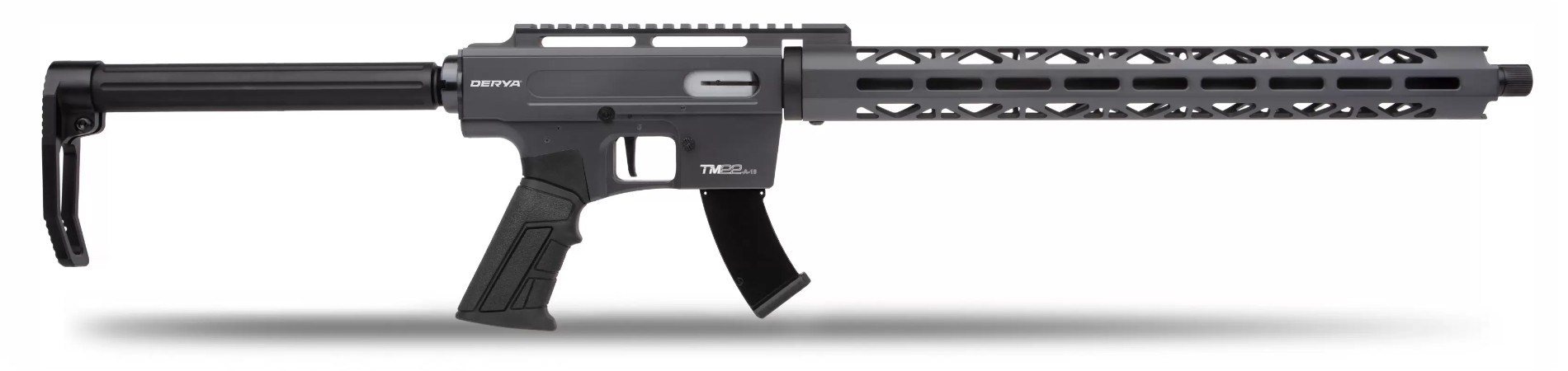 Carabine semi-automatique DERYA TM22 OD Gray 18" cal.22 lr - Armes ...