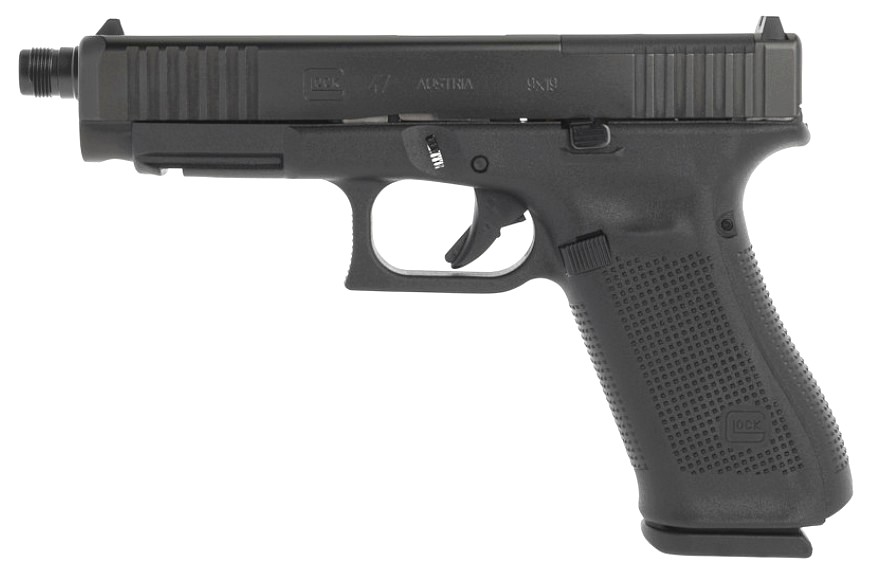Pistolet GLOCK 47 Gen5 FS MOS Fileté cal.9x19 - Armes catégorie B sur armurerie-lavaux.com