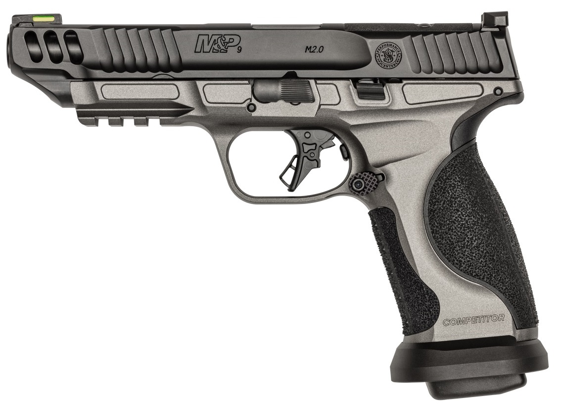 Pistolet SMITH & WESSON MP9 M2.0 COMPETITOR 5" cal.9x19 - Armes catégorie B sur armurerie-lavaux.com