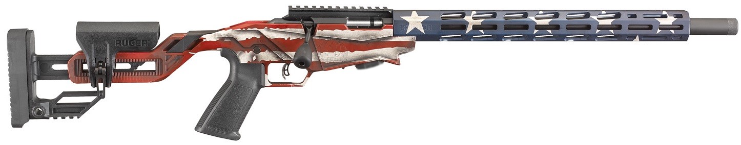 Carabine 22Lr RUGER Precision Rimfire "AMERICAN Flag Limited Edition ...