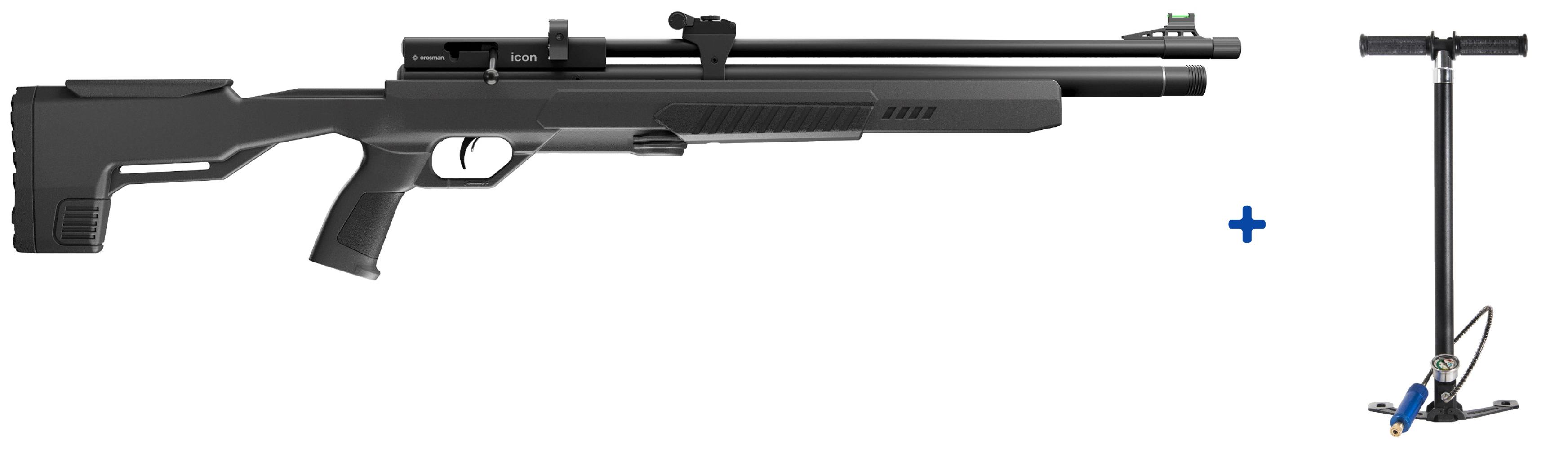 Carabine PCP CROSMAN ICON cal.4,5mm "Pack pompe Power Air" - Armes de ...