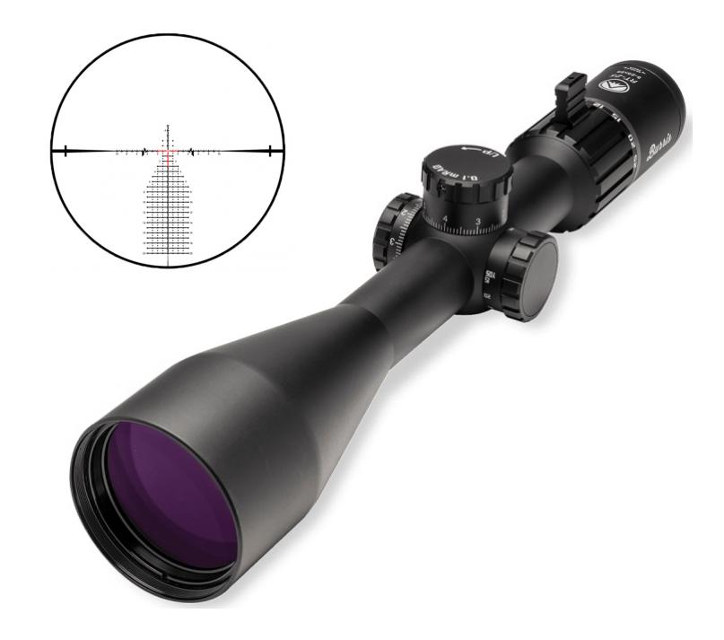 Lunette de tir BURRIS RT-25 5-25x56 FFP réticule SCR 2 MIL ( 1er plan ...