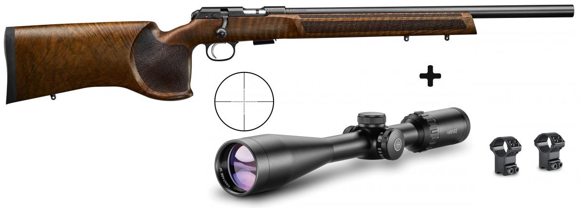 Carabine 22LR CZ 457 Varmint MTR "Pack HAWKE Vantage Varmint 6-24x44 ...