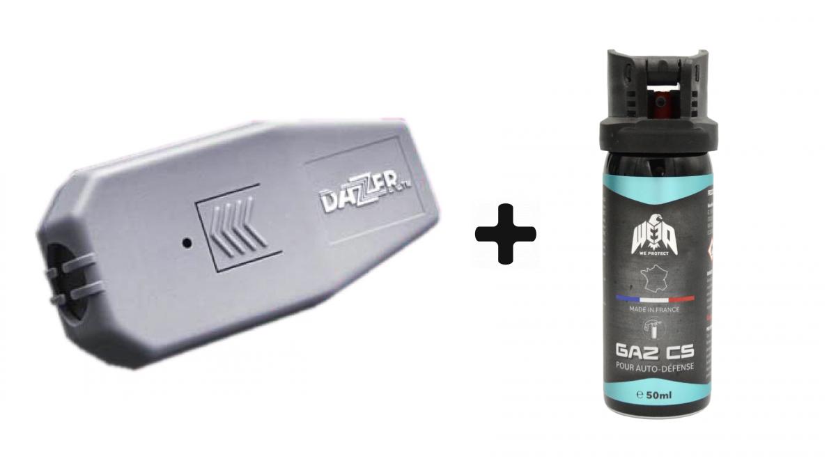 "Pack Running" Ultrason anti chien DAZER II - bombe lacrymogène WE ...