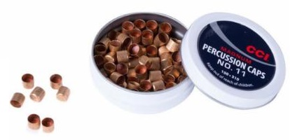 Amorces cannelées CCI NO.11 Magnum pour revolver à poudre noire /100 ...