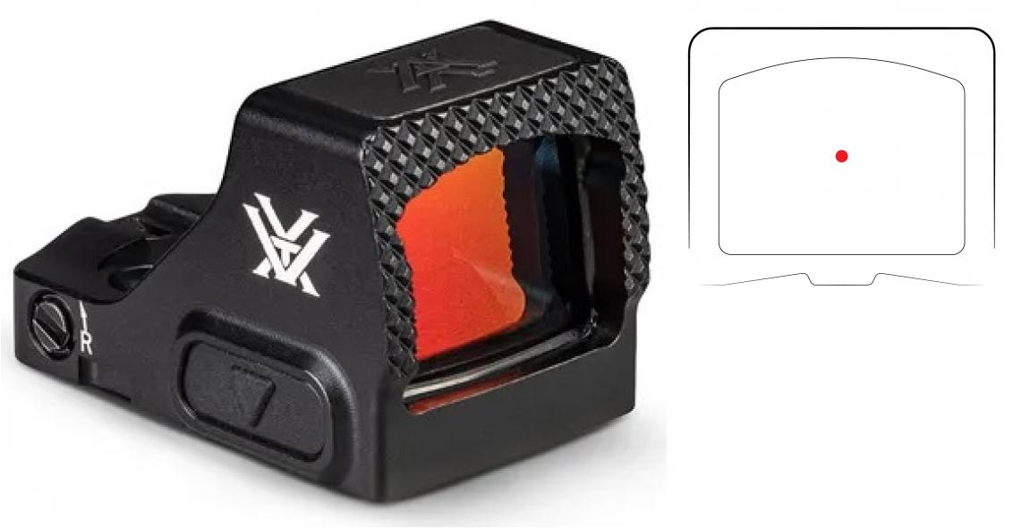 Point Rouge VORTEX DEFENDER-CCW Red Dot 6Moa - Optiques sur armurerie ...