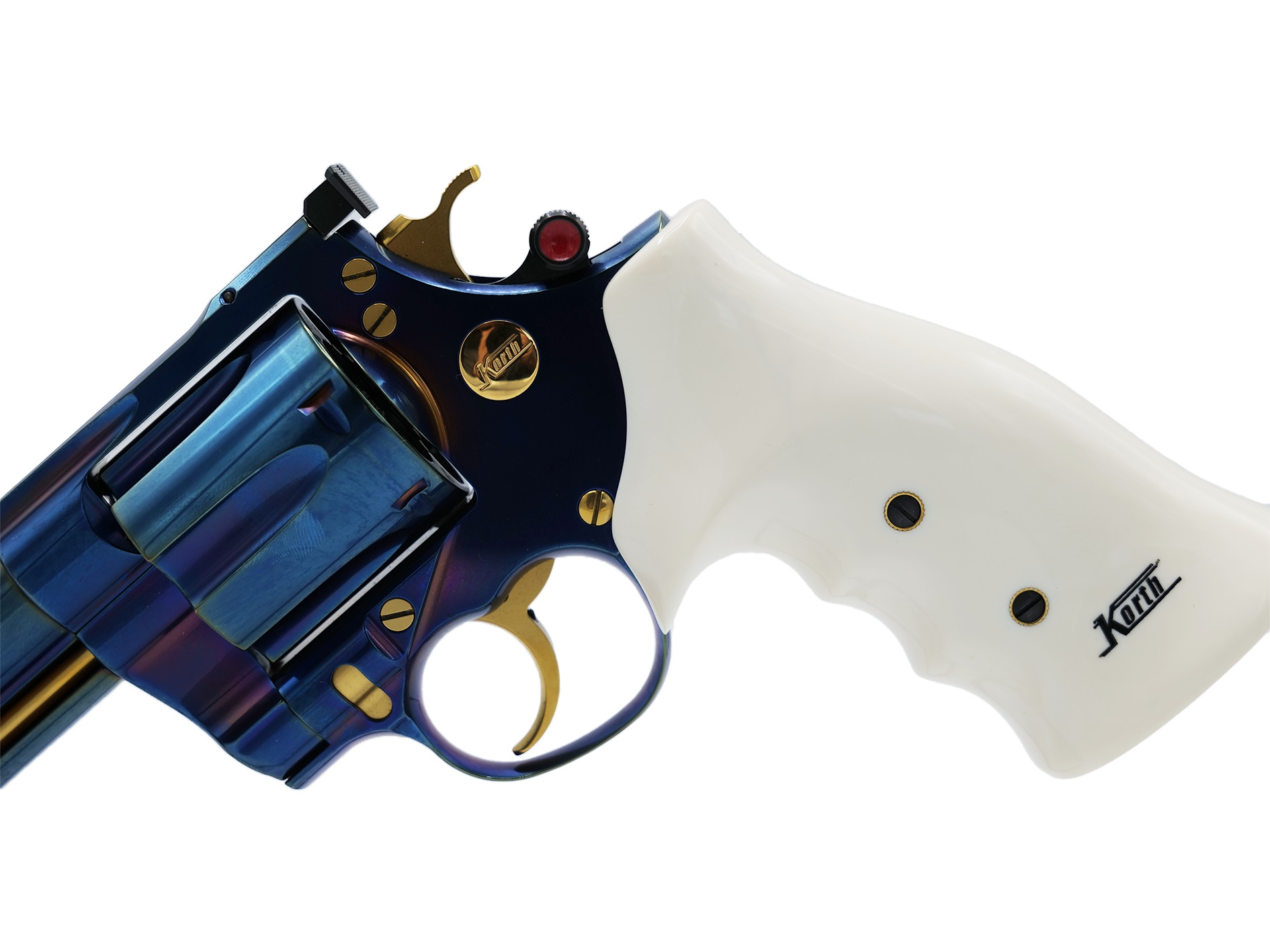 Revolver KORTH CLASSIC Glossy Blue 6" Limited Edition cal.357 Magnum ...