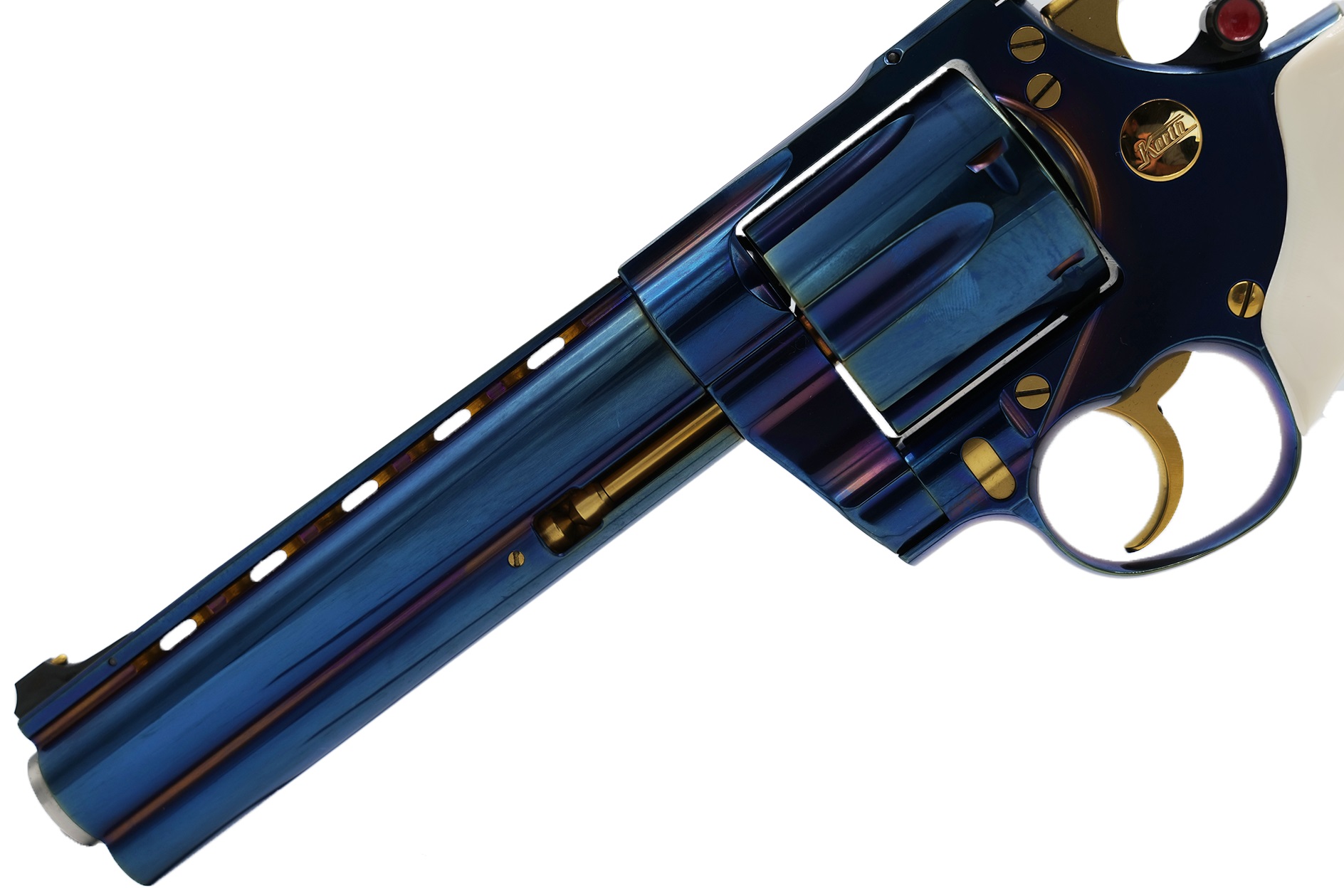 Revolver KORTH CLASSIC Glossy Blue 6" Limited Edition cal.44 Rem Magnum ...