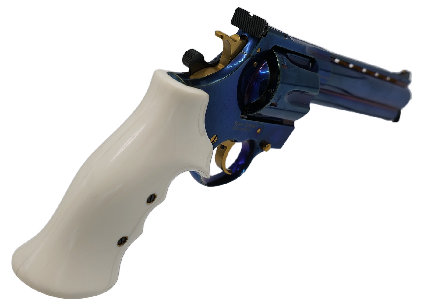 Revolver KORTH CLASSIC Glossy Blue 6" Limited Edition cal.44 Rem Magnum ...