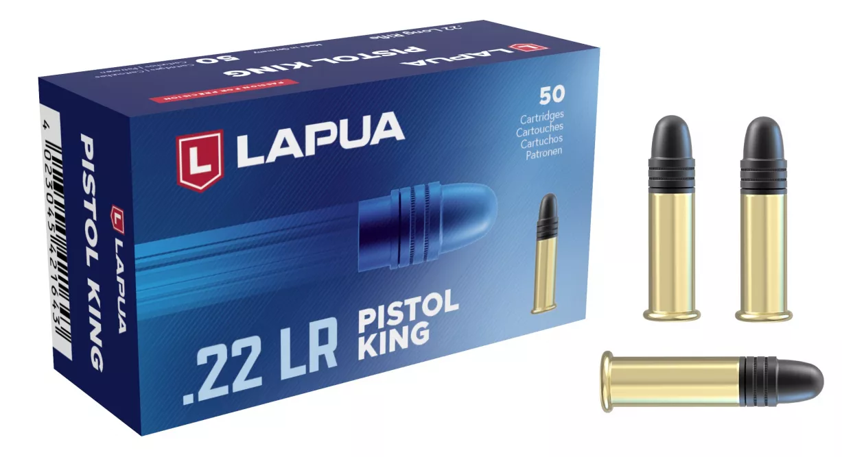 LAPUA cal.22lr PISTOL KING /50 - Carabines de Tir sur armurerie-lavaux.com