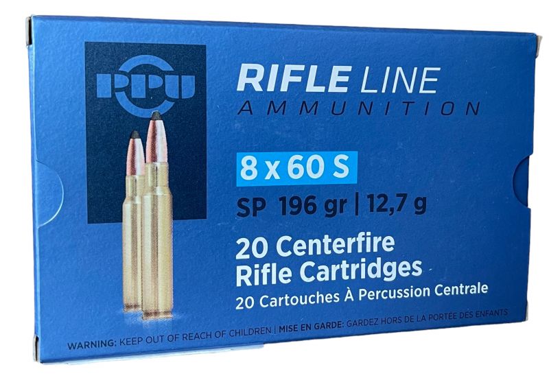 Munitions cal.8x60 S sur Armurerie LAVAUX