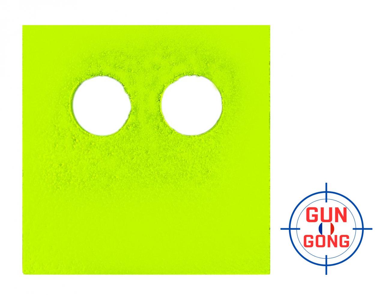 Gong de Tir CARRE 50x50 HARDOX 500 GUN GONG - 6mm - Armes de loisirs ...