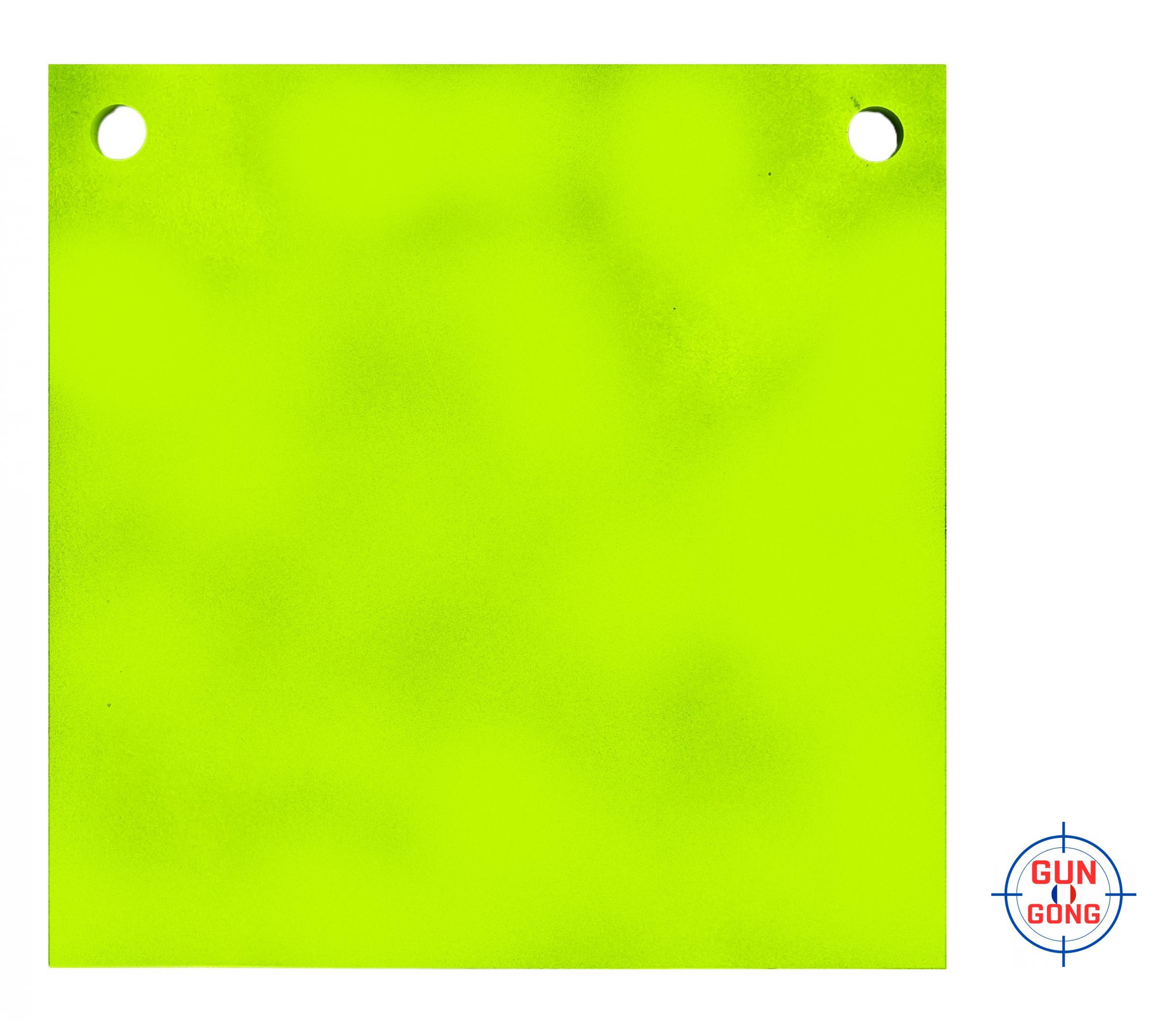 Gong de Tir CARRE 200x200 HARDOX 500 GUN GONG - 6mm - Armes de loisirs ...