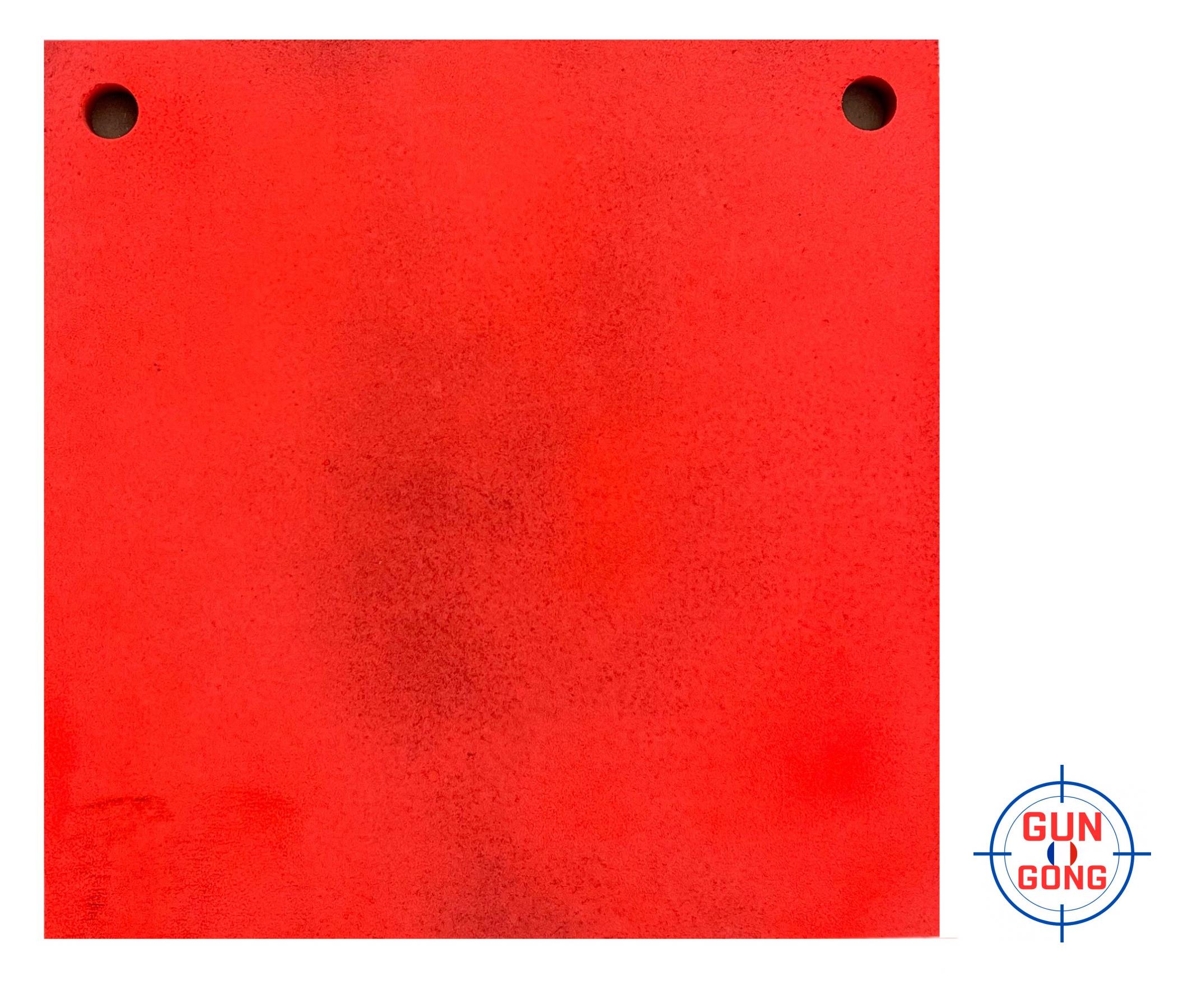 Gong de Tir CARRE 200x200 HARDOX 500 GUN GONG - 10mm - Armes de loisirs ...