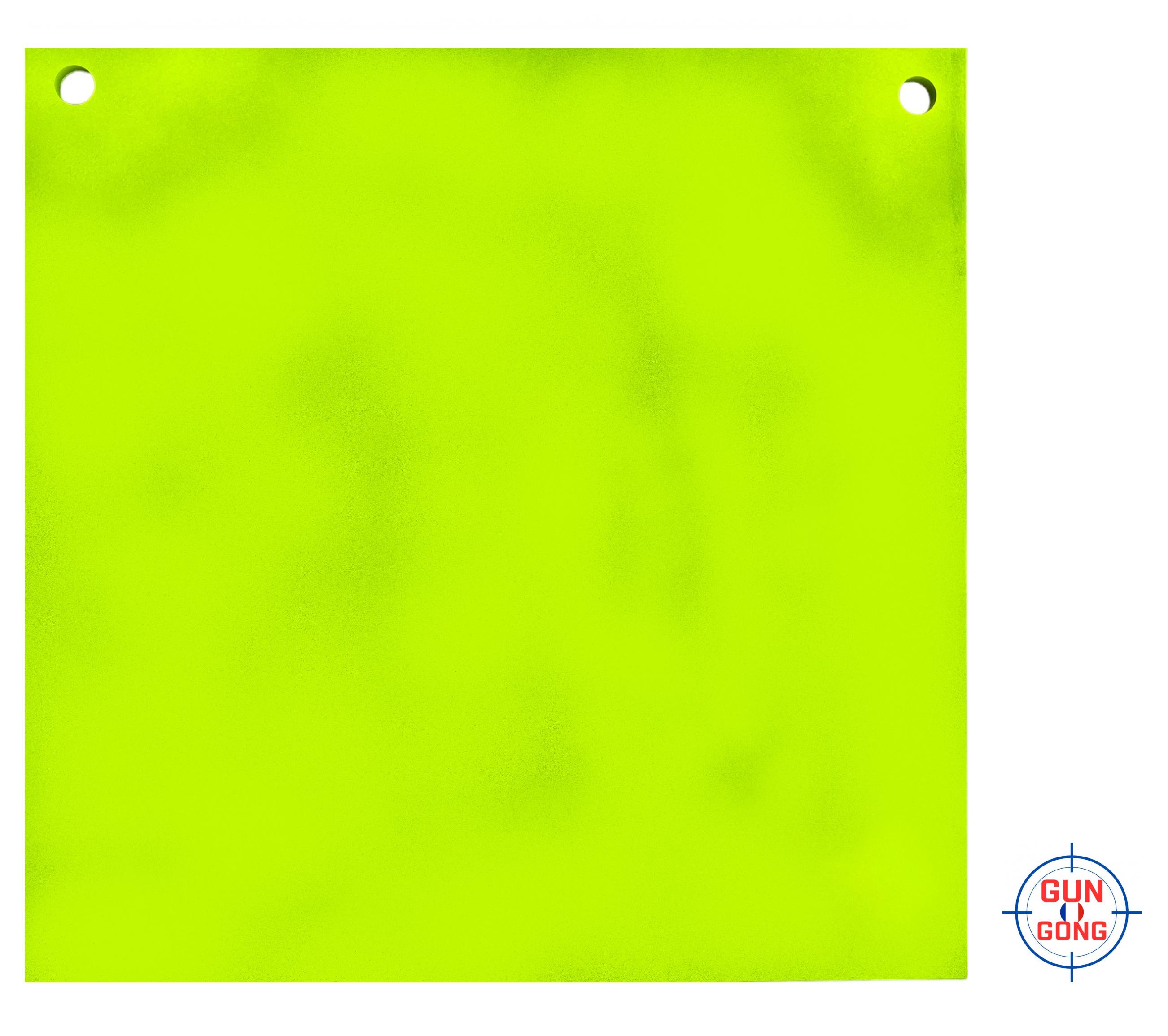 Gong de Tir CARRE 300x300 HARDOX 500 GUN GONG - 6mm - Armes de loisirs ...
