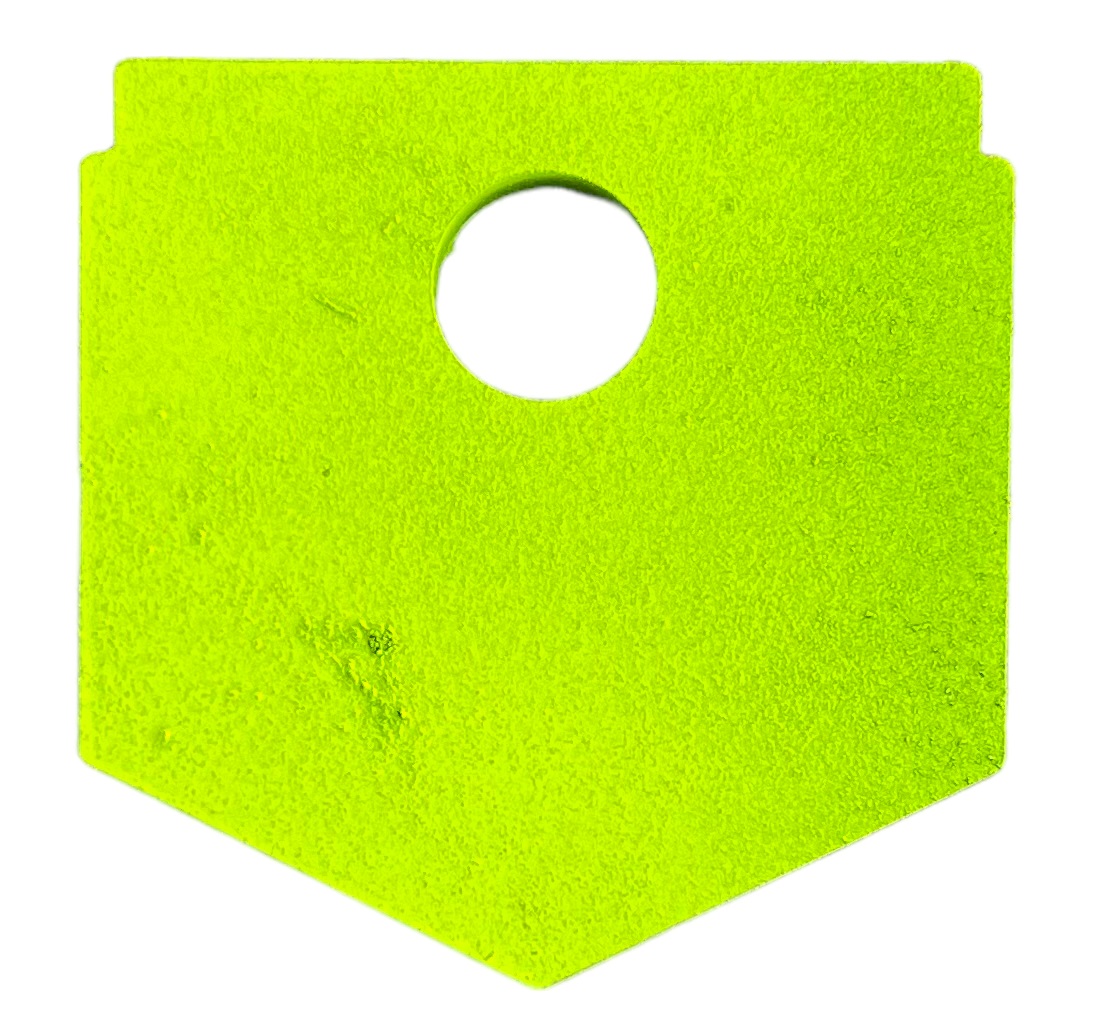 Gong de Tir PENTAGONE 50x50 HARDOX 500 GUN GONG - 6mm - Armes de ...