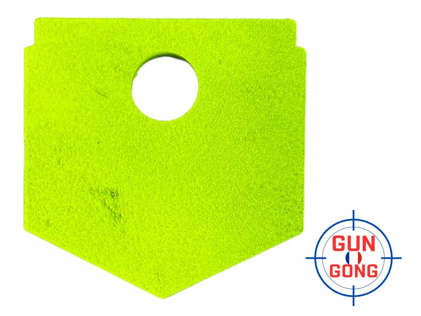 Gong de Tir PENTAGONE 50x50 HARDOX 500 GUN GONG - 6mm - Armes de ...