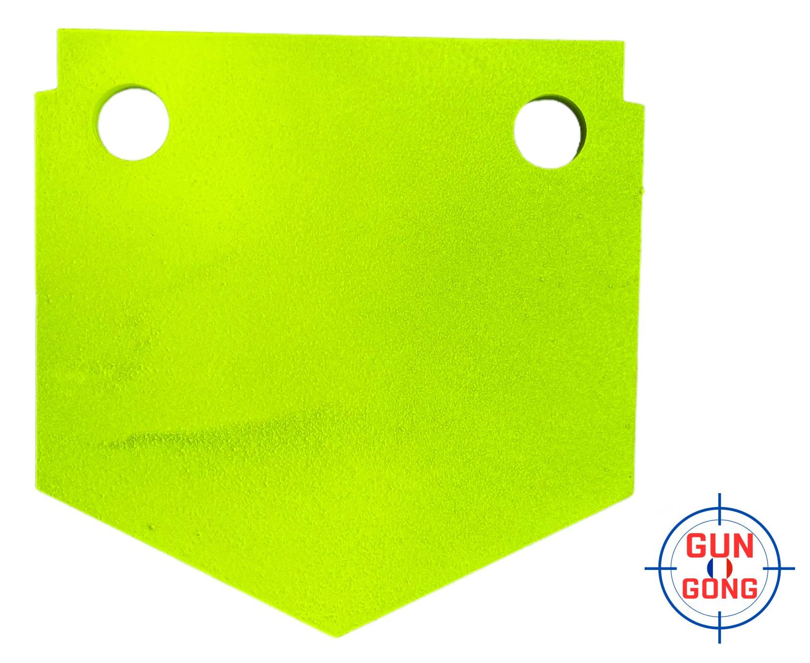 Gong de Tir PENTAGONE 100x100 HARDOX 500 GUN GONG - 6mm - Armes de ...