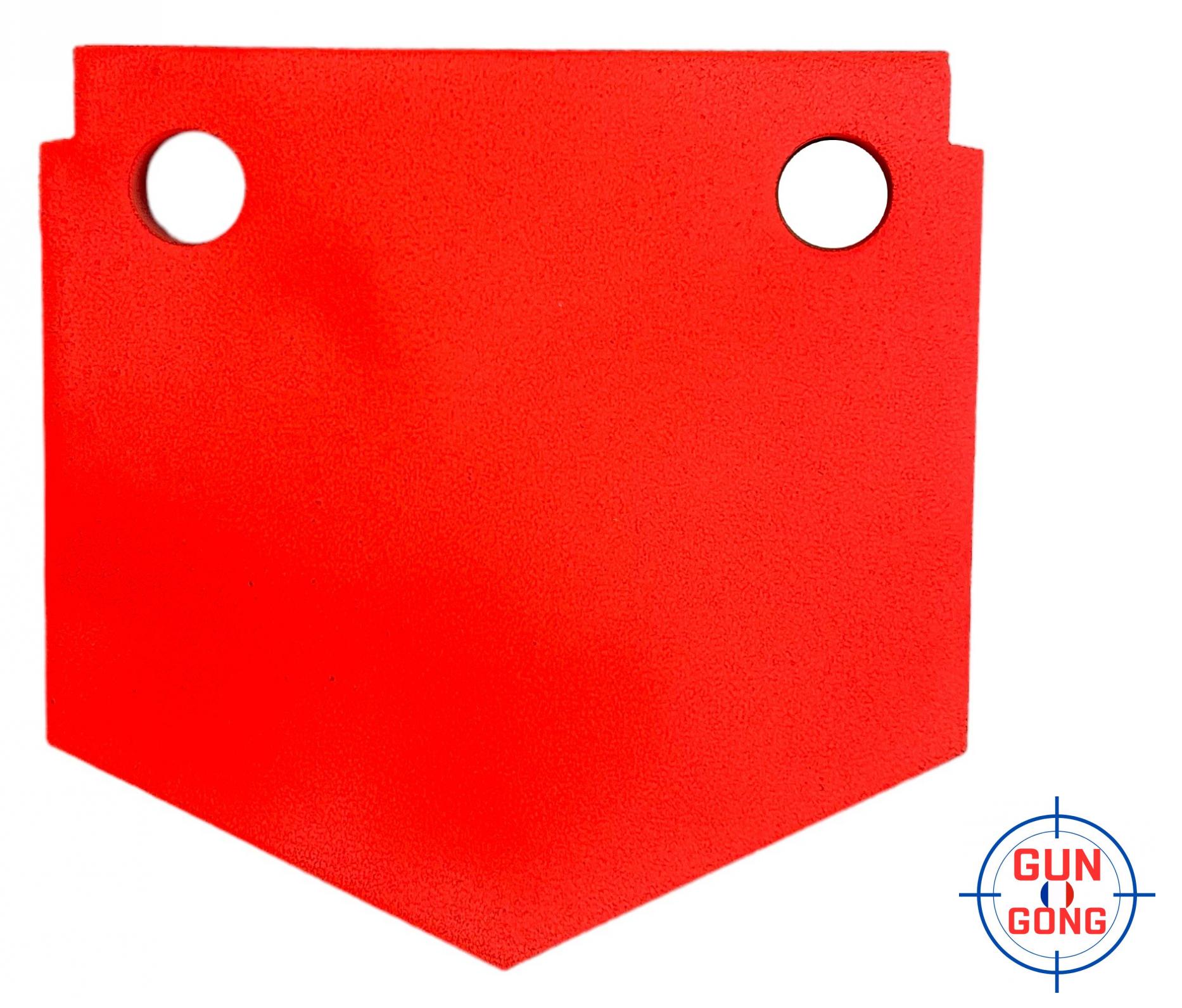 Gong de Tir PENTAGONE 100x100 HARDOX 500 GUN GONG - 10mm - Armes de ...