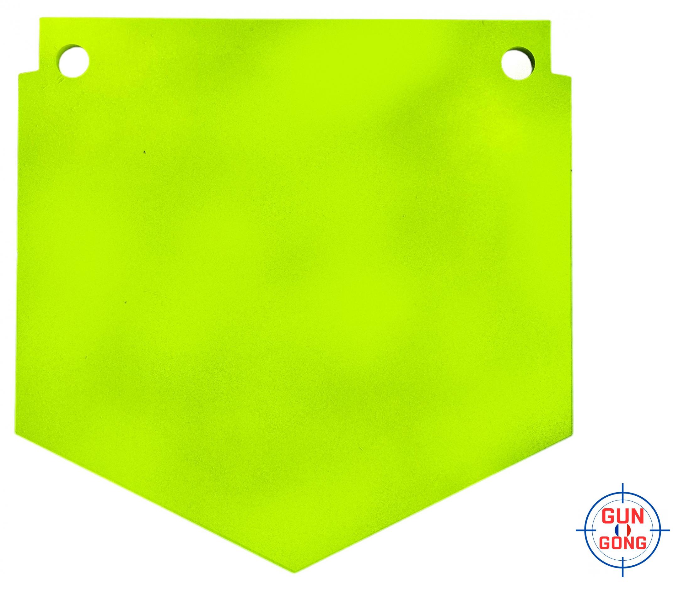 Gong de Tir PENTAGONE 200x200 HARDOX 500 GUN GONG - 6mm - Armes de ...