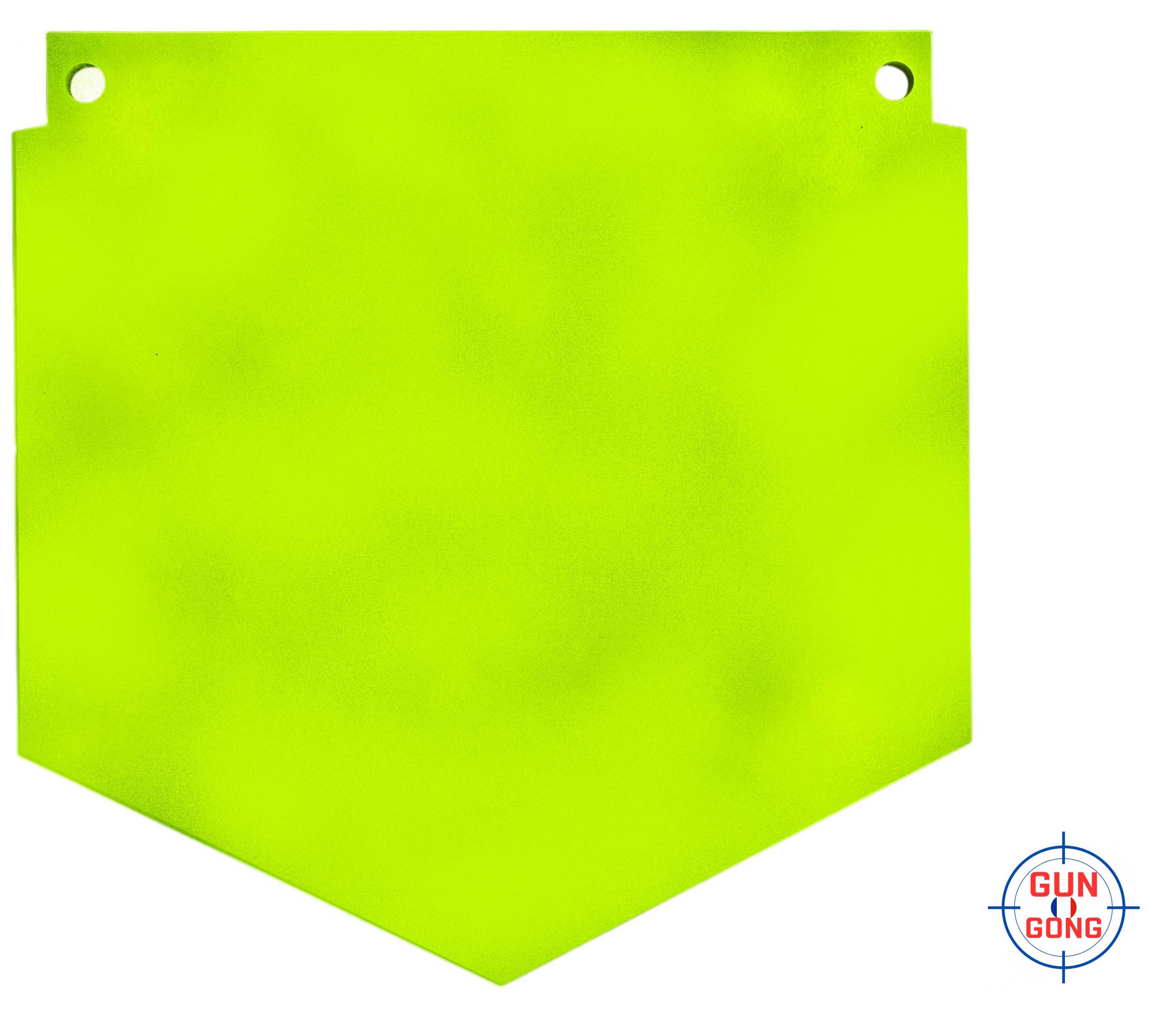 Gong de Tir PENTAGONE 300x300 HARDOX 500 GUN GONG - 6mm - Armes de ...