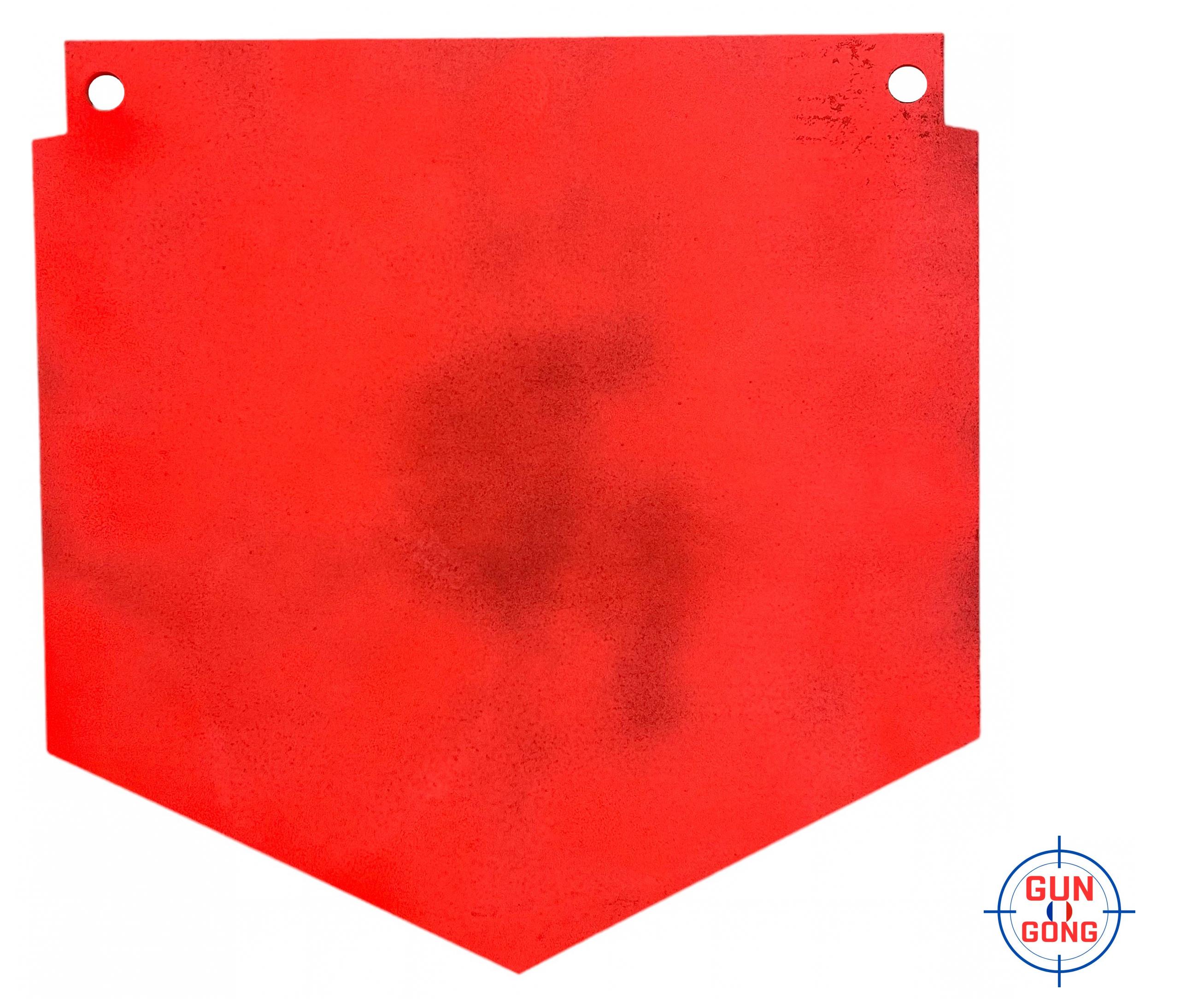 Gong de Tir PENTAGONE 300x300 HARDOX 500 GUN GONG - 10mm - Armes de ...