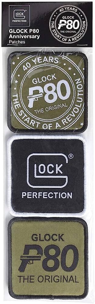 Patchs Ecusson GLOCK P80 Anniversary - Armes catégorie B sur armurerie ...