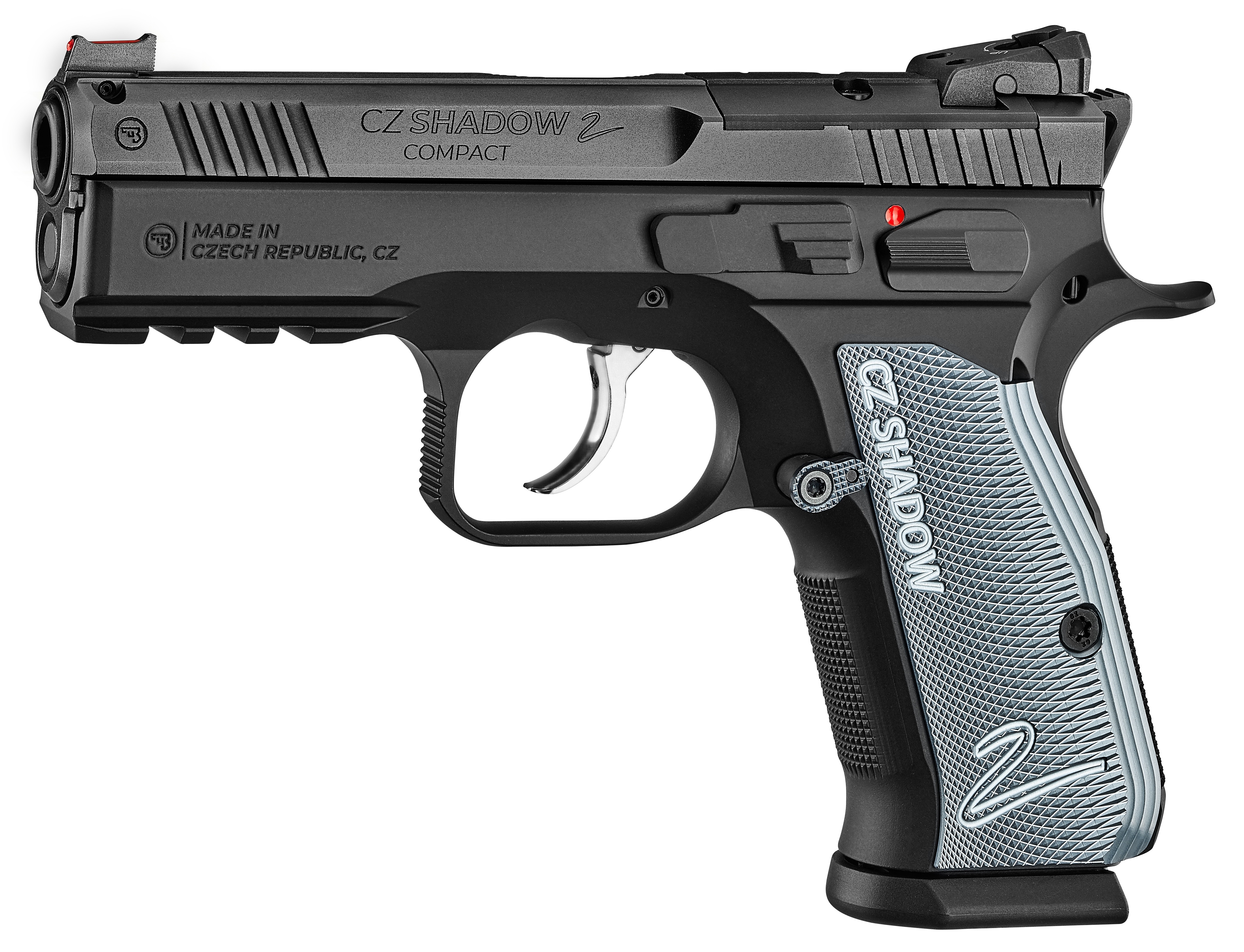 Pistolet CZ 75 Shadow 2 Compact OR "Optic Ready" calibre 9x19 - Armes ...