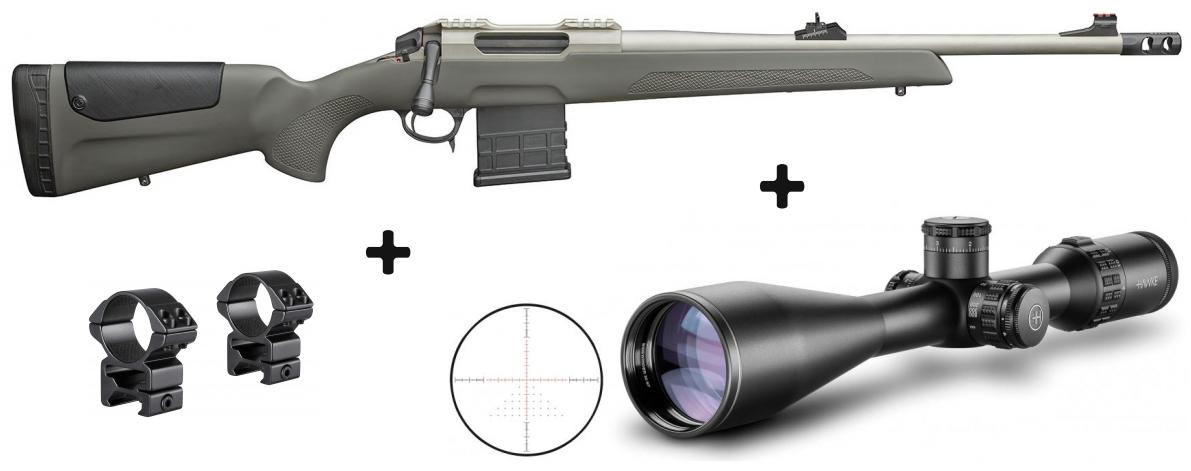 SABATTI ROVER Alaskan 20" cal.308 win "Pack HAWKE SIDEWINDER 30 SF 8 ...