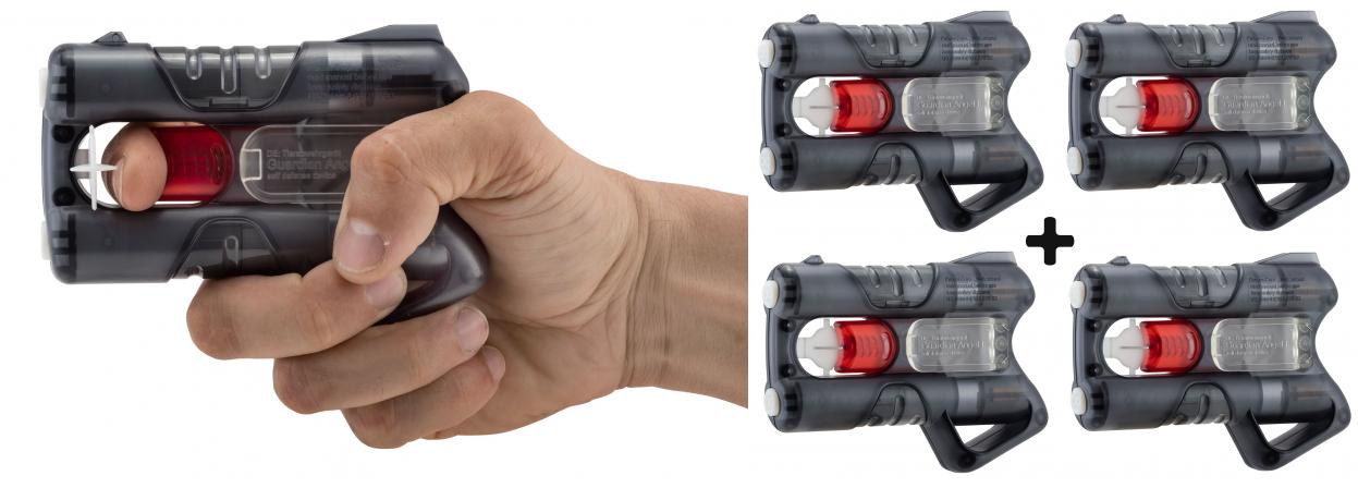 Pistolet Guardian Angel III Noir avec clip fixation livré par 5 ...