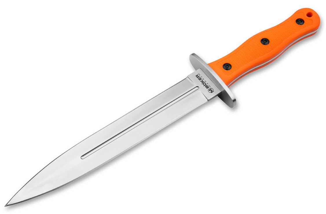 Dague de chasse BOKER MAGNUM Boar Orange 23 cm - Rayon Chasse sur ...