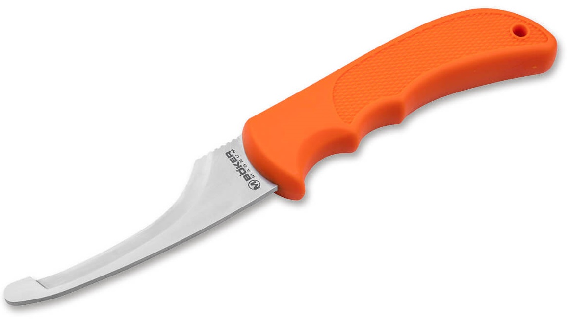 Couteau à éviscérer BOKER MAGNUM Gutting Orange 9 cm - Rayon Chasse sur ...