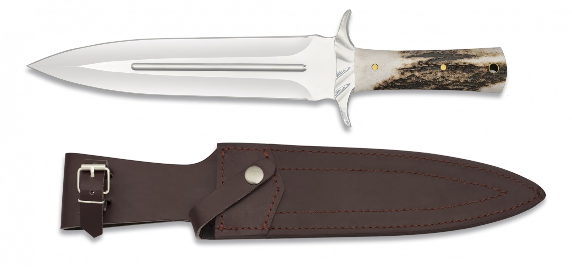 Dague de chasse "REMATADOR" ALBAINOX Cerf 23,5 cm - Rayon Chasse sur ...