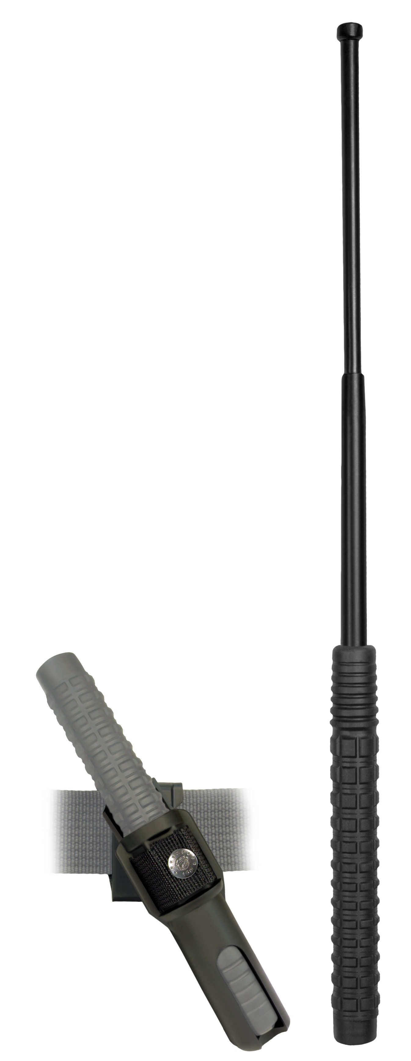 Matraque télescopique ESP POLICE Acier Trempé ExB-23H (58 cm) - Matériel de défense sur ...