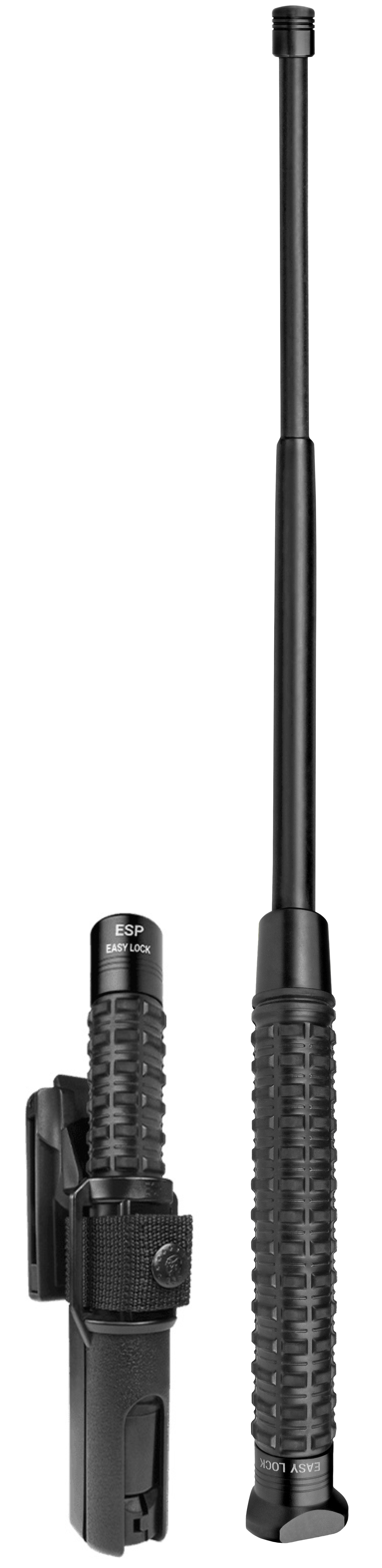 Matraque télescopique professionnelle ESP POLICE Acier Trempé ExBTT-20H ...