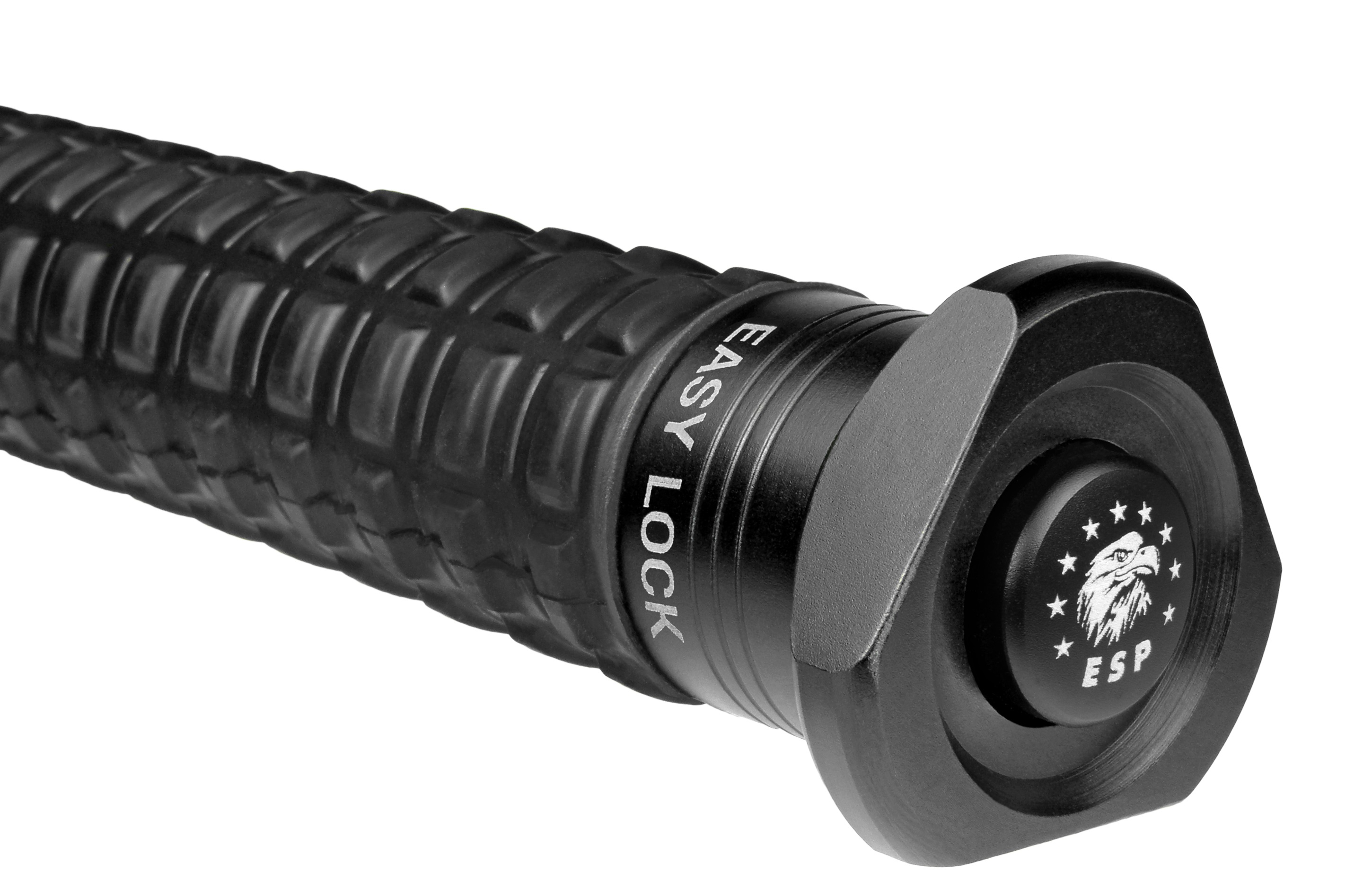 Matraque télescopique professionnelle ESP POLICE Acier Trempé ExBTT-20H ...