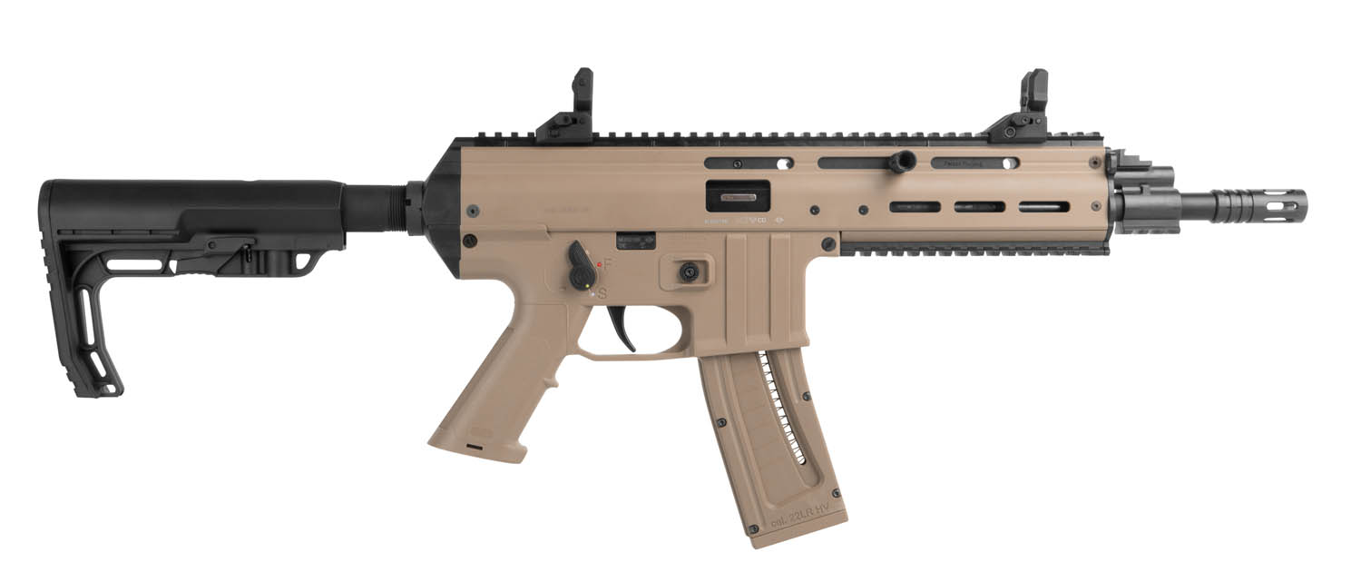 Carabine semi-automatique MAUSER M15 TAC OP Tan cal.22 Lr - Armes ...