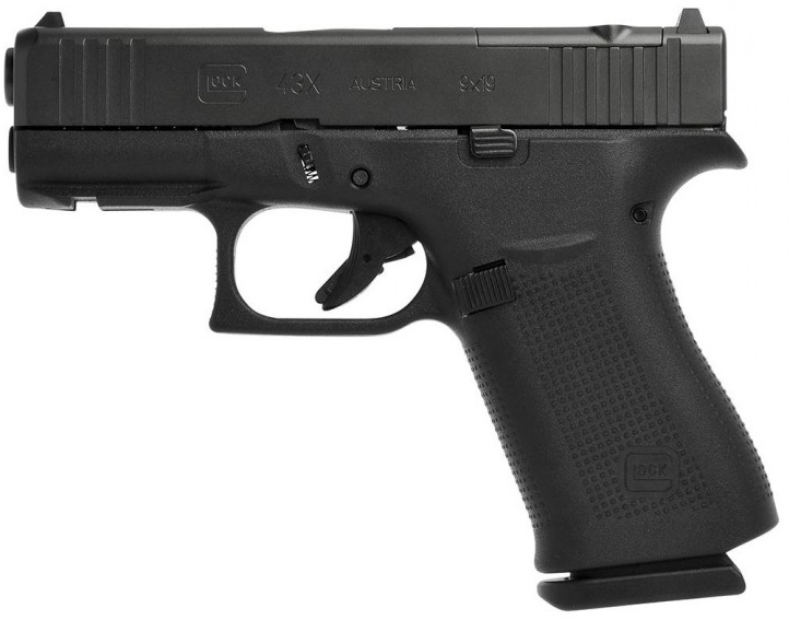 Pistolet GLOCK 43X MOS Gen5 cal.9x19 - Armes catégorie B sur armurerie-lavaux.com
